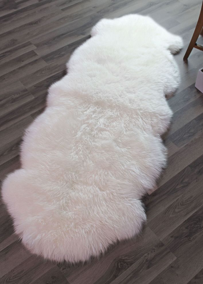 Genuine Sheepskin Rug - Contemporary - Novelty Rugs - by Super Area Rugs