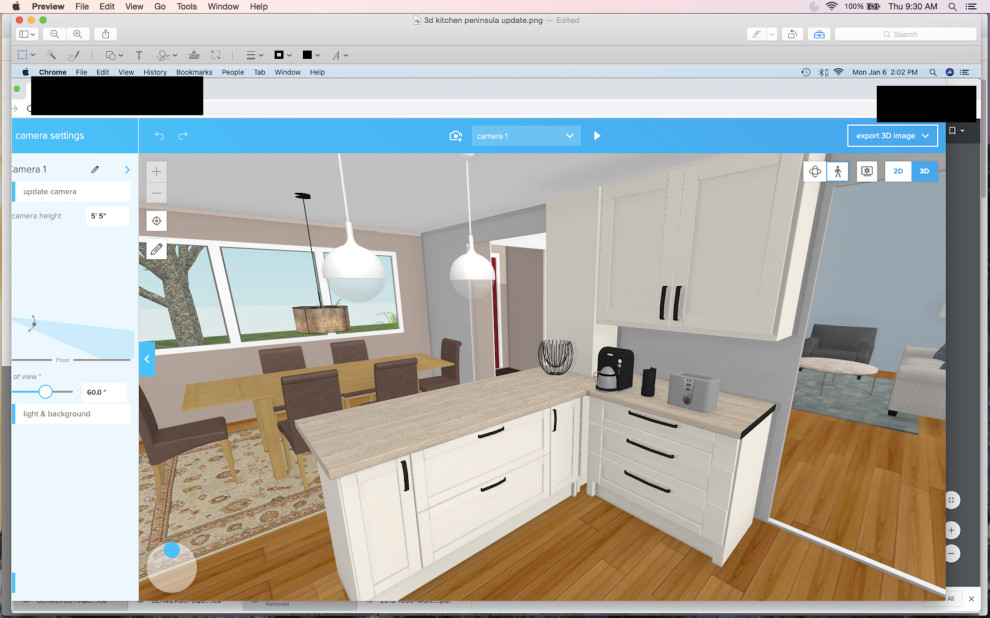 Kitchen peninsula corner inspiration (*NOT* a lazy-susan question!)