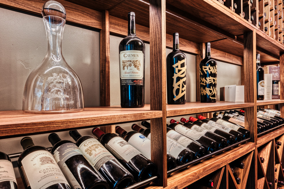 Brick Wall Wine Cellar - Eclectic - Wine Cellar - Portland - by Sommi ...