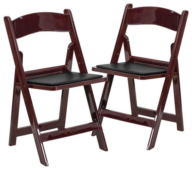 Folding Chair Black Resin - Modern - Folding Chairs And Stools - by ...
