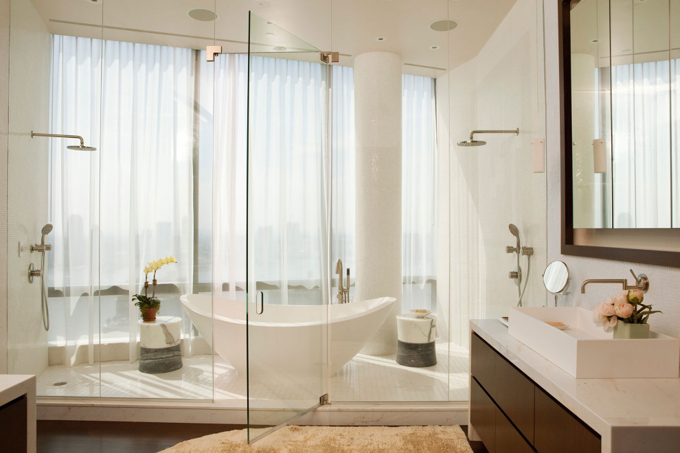 101 Warren Street - Contemporary - Bathroom - New York - by SilverLining Inc. | Houzz