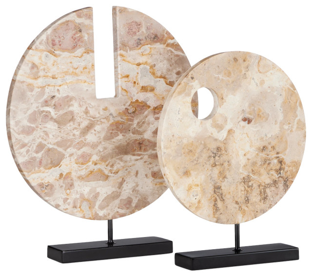 Anu Marble Disc - Contemporary - Decorative Objects And Figurines - by ...