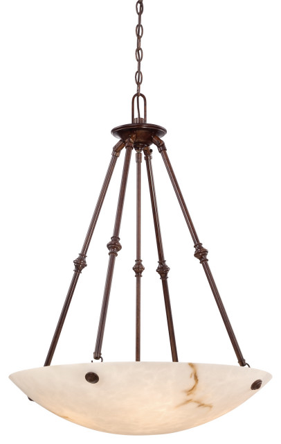 Minka Metropolitan, N3705-BP, Virtuoso Ii, 5-Light Pendant ...