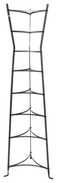 Handcrafted 8-Tier Gourmet Hourglass Cookware Stand Hammered Steel ...
