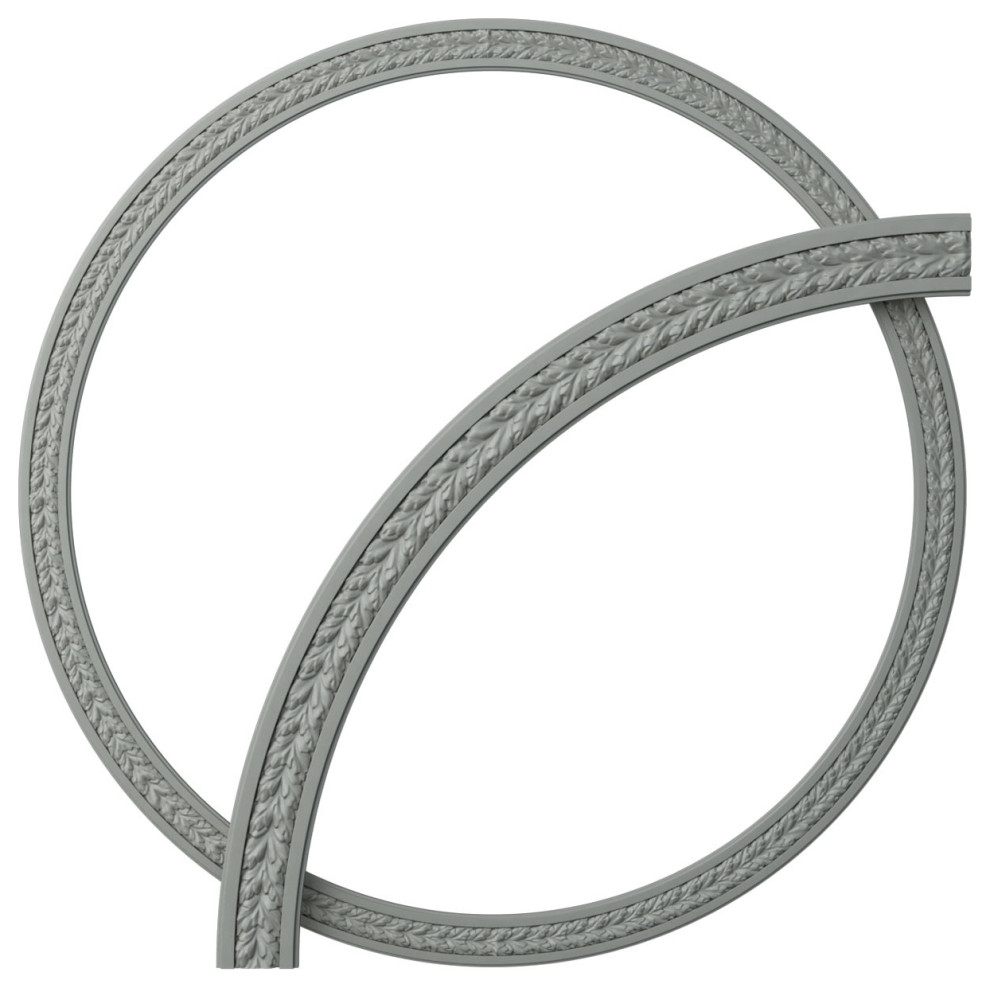 63 3/4"OD x 55 7/8"ID x 3/4"P Cornelia Ceiling Ring Kit - Traditional ...