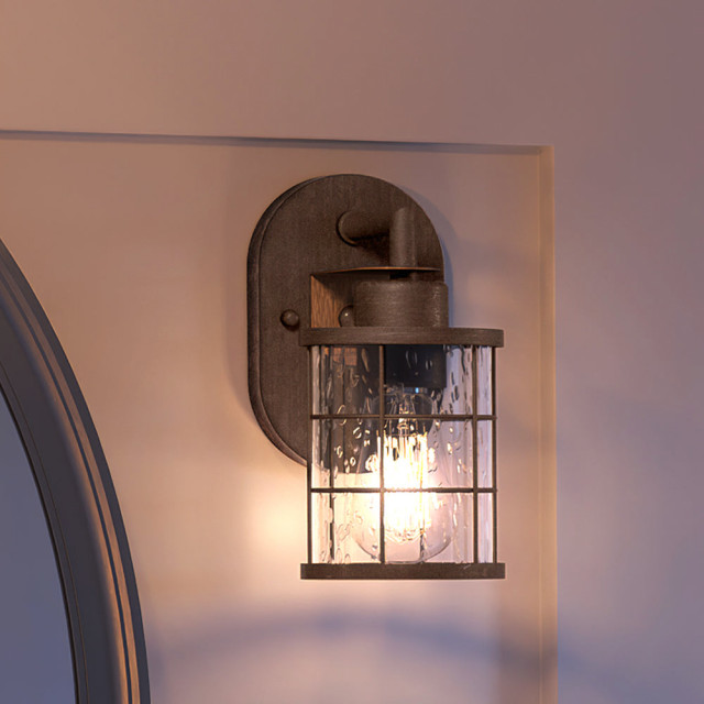 Luxury Utilitarian Wall Sconce, Warm Coffee, UEX2650 - Industrial ...