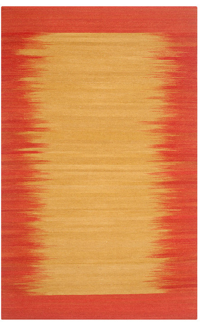 Safavieh Kilim Klm947A Rust Area Rug, 4'0" x 6'0" - Contemporary - Area ...