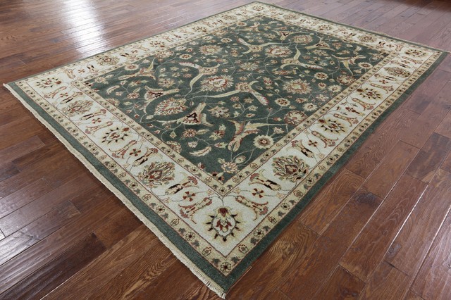 8x9 Persian Handmade Oriental Area Rug, H1797, 7'8"x9'3" - Traditional ...