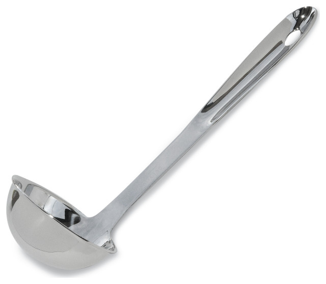 All-Clad Stainless Steel Large Soup Ladle - Traditional - Ladles - by ...