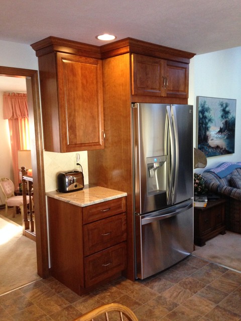 Kraftmaid Cherry Cabinets In Sunset Stain | Cabinets Matttroy