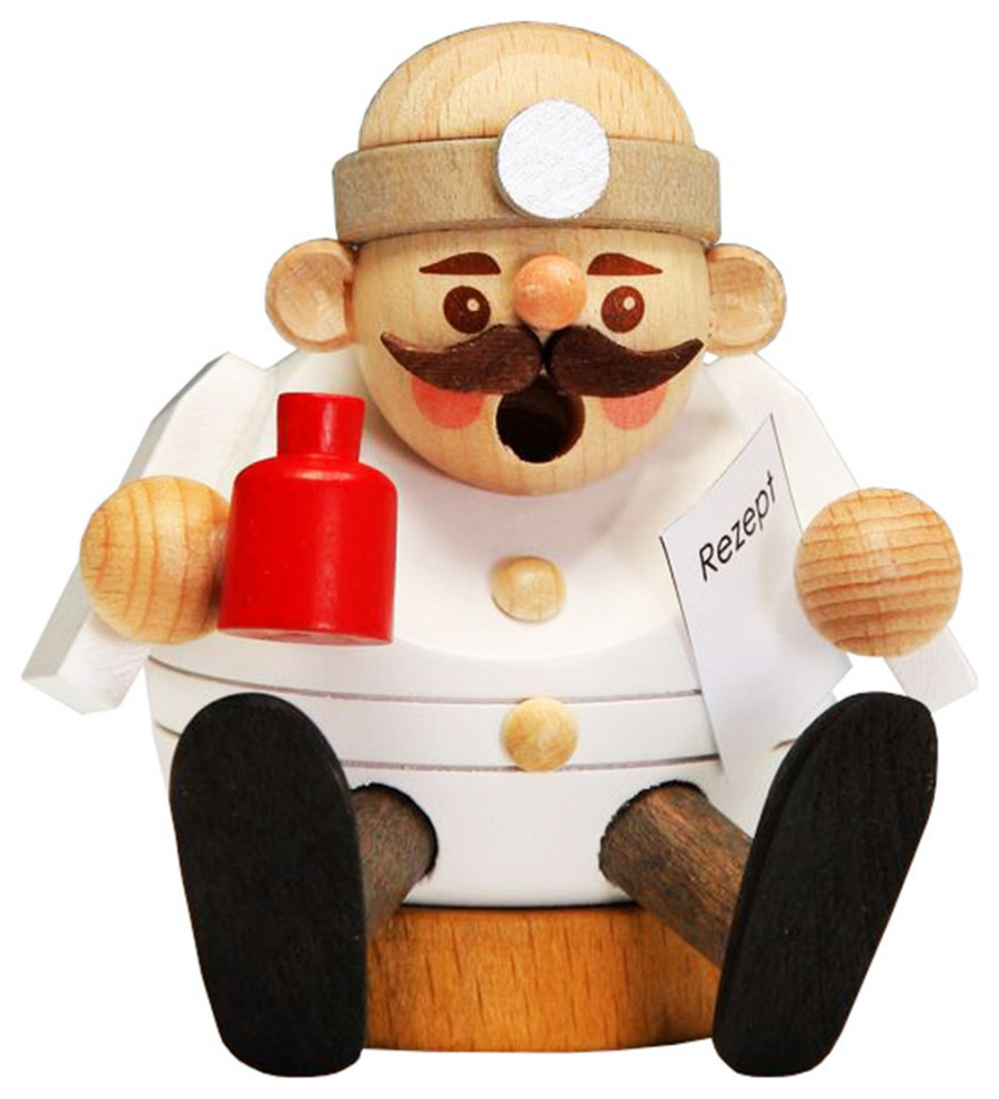 Richard Glaesser Smoker, Sitting Doctor - Traditional - Holiday Accents ...