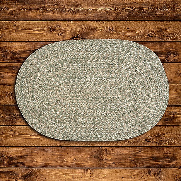 Tremont Palm 2'x9', Runner Oval Rug, Braided - Contemporary - Hall And ...