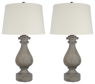 Urbanest, Set of 2, Cote Table Lamps - Traditional - Lamp Sets - by ...
