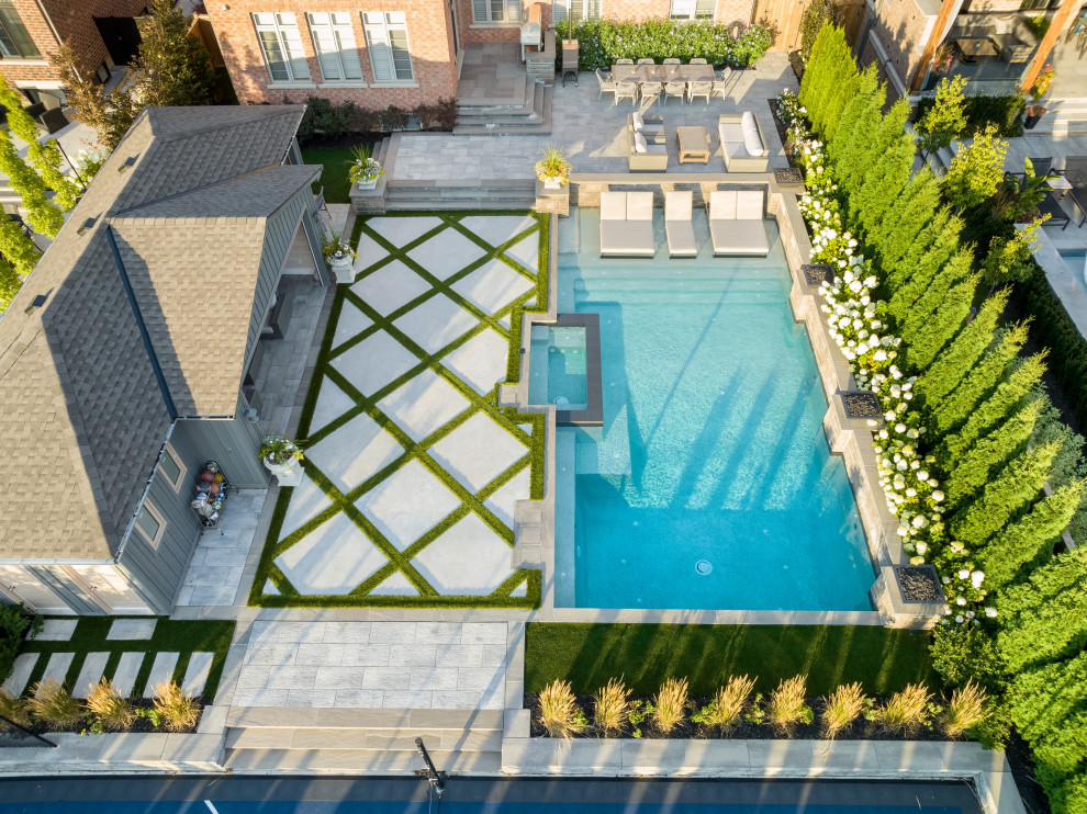Sports Themed Backyard Fun - Transitional - Pool - Toronto - by Betz ...