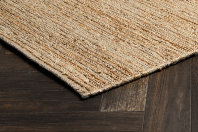 Classic Home Soumak Jute Natural Rug, 10'x14' - Beach Style - Area Rugs ...