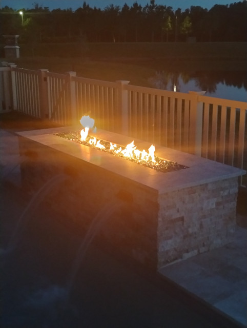 122" 3-Piece Trough Burner and Complete Basic Propane Fire Kit ...