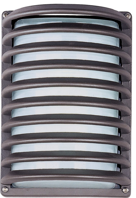 Zenith LED E26 1-Light 1-Light Outdoor Wall Mount in Architectural ...