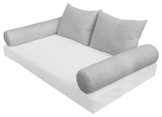 Style1 Twin Size Bolster & Back Rest Pillow Cushion Fiberfill "INSERT ...