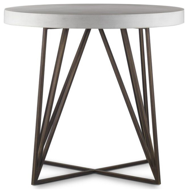 Sonder Living Emerson Side Table | 26" - Transitional - Side Tables And ...