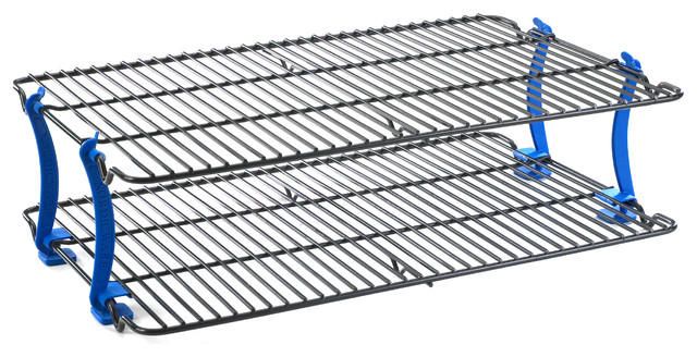 Nordic Ware Stackable Non-Stick Cooling Rack Set - Contemporary ...