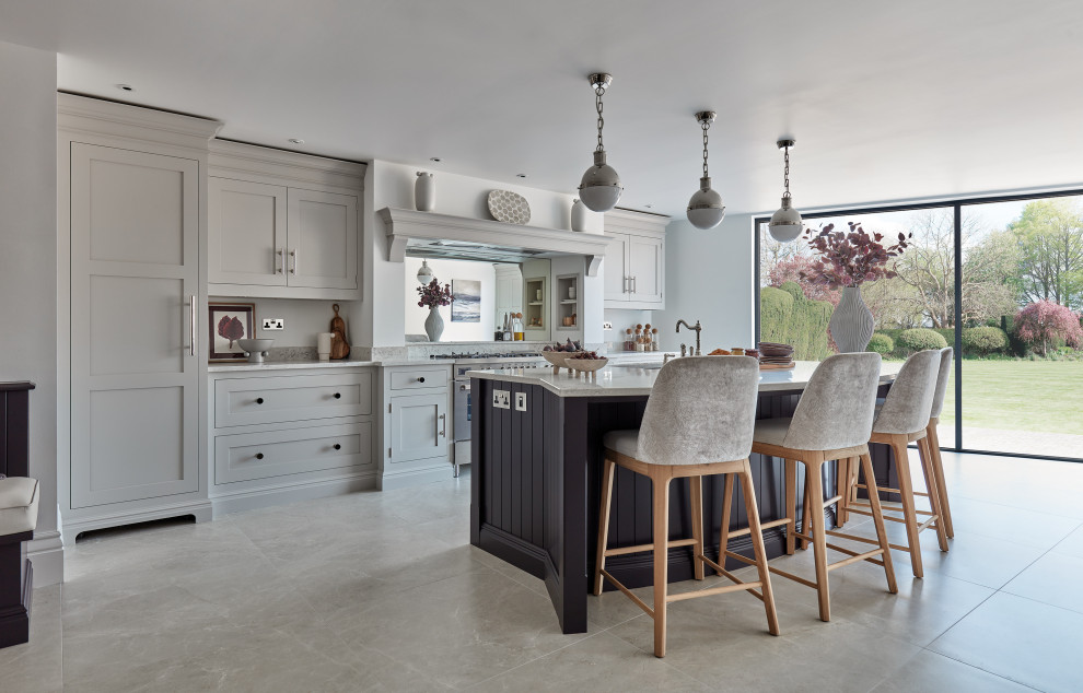 Modern Family Shaker Kitchen - Contemporary - Kitchen - Manchester - by ...