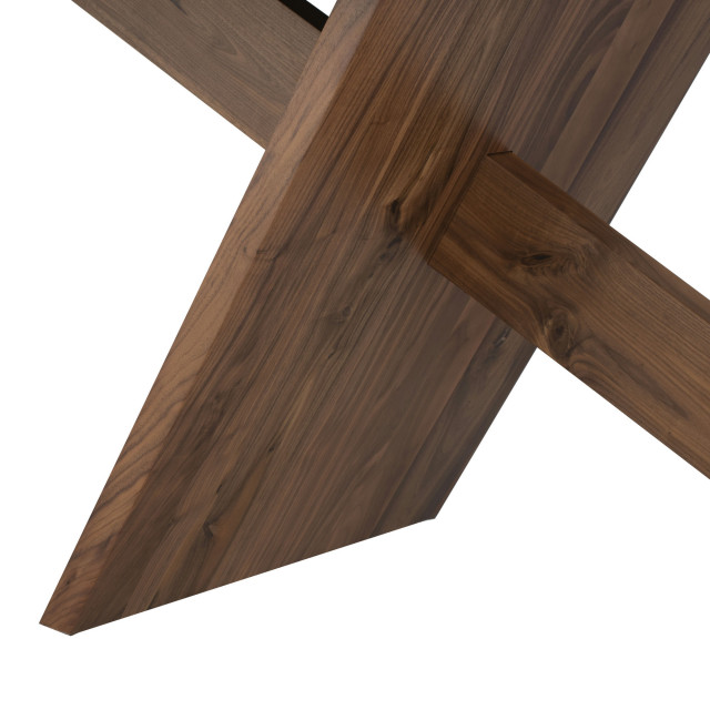 Samurai Walnut Wood Dining Table, HGNE120 - Transitional - Dining ...