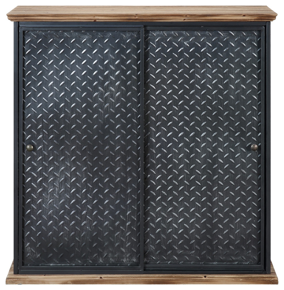 Barton Sliding Storage Cabinet - Contemporary - Storage Cabinets - by ...