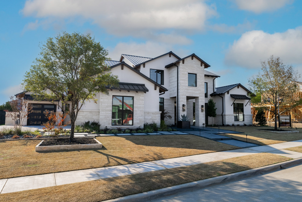 Modern Model Home in Southlake - Modern - Exterior - Dallas - by ...