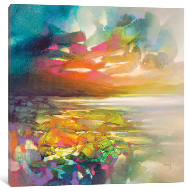 Overlap by Scott Naismith Canvas Print, 12"x12"x0.75" - Contemporary ...