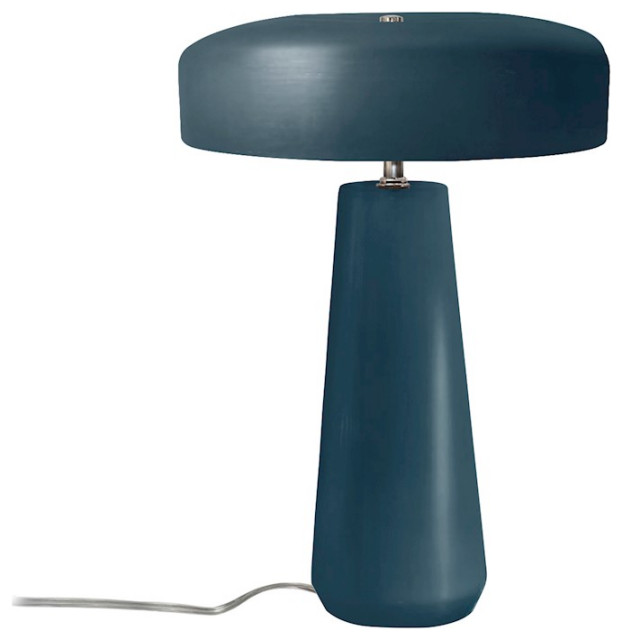 Justice Design Portable 2 Light Spire Table Lamp, Sky/White - CER-2535 ...