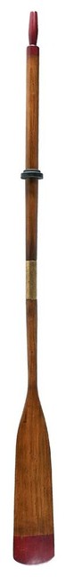 Decorative Tender Oar, Red - Traditional - Decorative Objects And ...