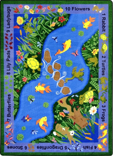 Kid Essentials, Early Childhood You Can Find Rug, 3'10" x 5'4 ...