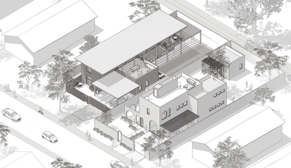 The Willow Houses: Axon - Exterior - Austin - by Plural Office ...