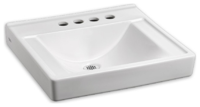 American Standard 9024.914EC Decorum 20" Wall Mounted Bathroom ...