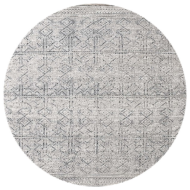 Ahgly Company Indoor Rectangle Mid-Century Modern Area Rugs, 5' x 7', 4 ...