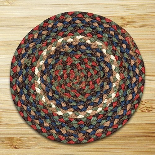 Burgundy and Gray Sample, 10" Round, 10" Round - Contemporary - Area ...