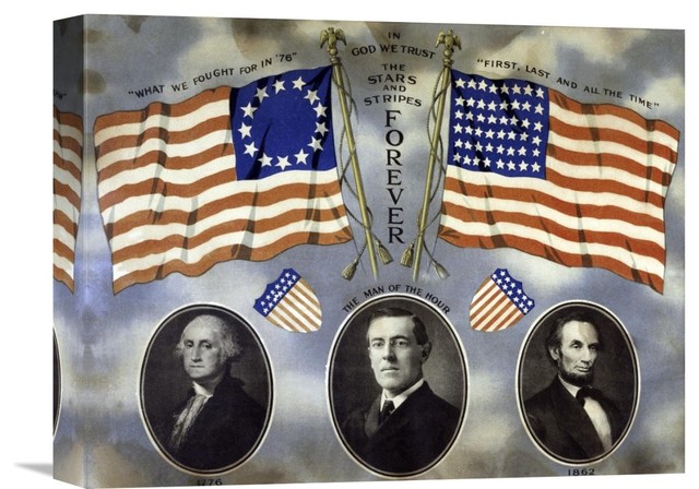 "Stars & Stripes Forever" Artwork, 16" x 12", 16" x 12.4" - Traditional ...