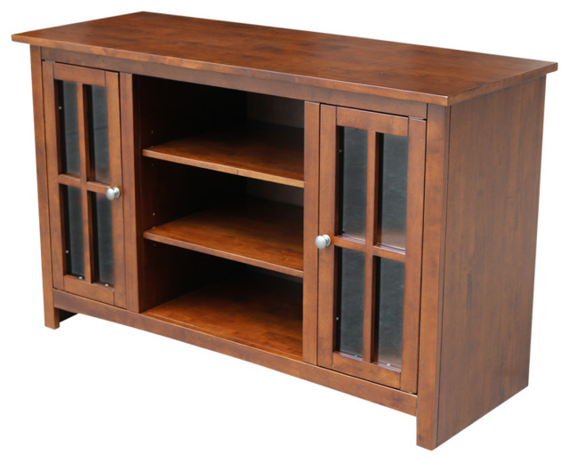 Entertainment / TV Stand - With 2 Doors - 48" - Transitional ...