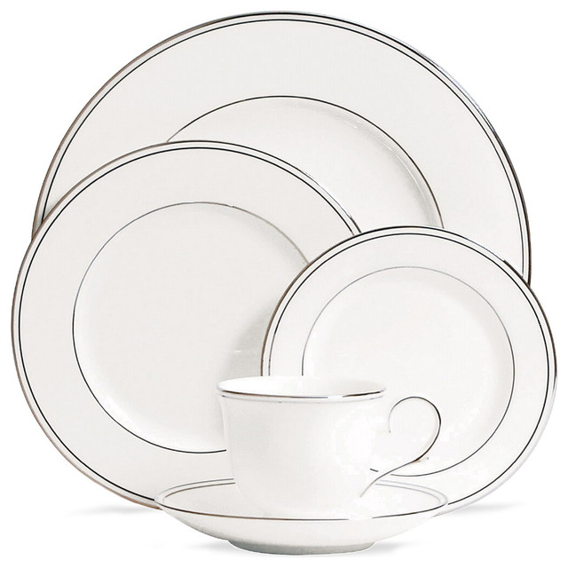 Lenox Federal Platinum 5-Piece Place Setting - Contemporary ...