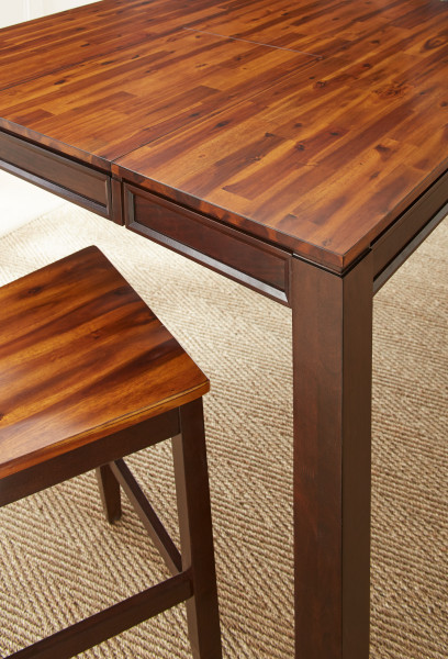 Abaco Counter Table With 18" Butterfly Leaf - Transitional - Indoor Pub ...