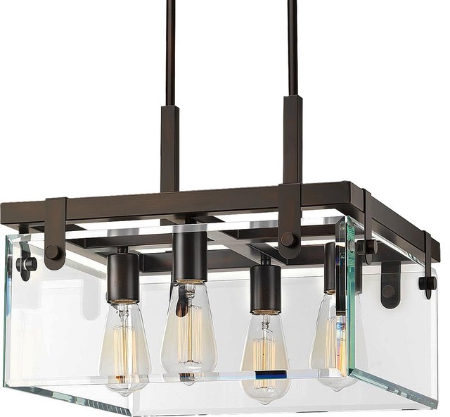 Luxury Modern Farmhouse Ceiling Fixture, Bristol Series - Transitional ...