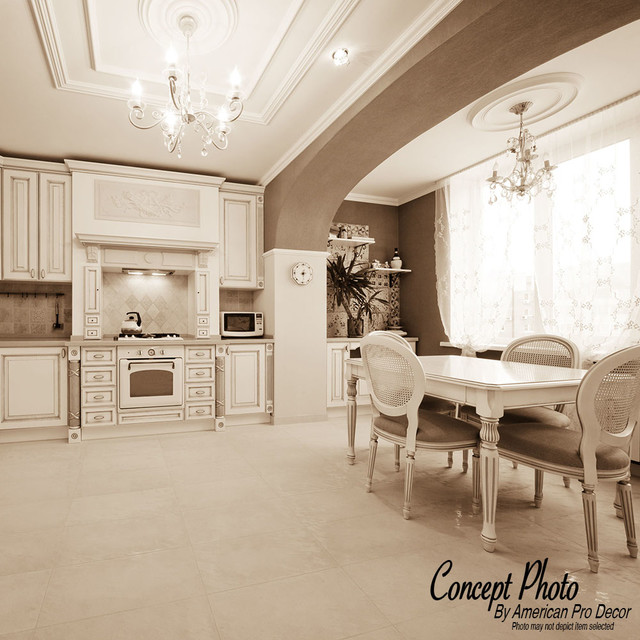 Plain Ceiling Medallion - Traditional - Ceiling Medallions - by ...