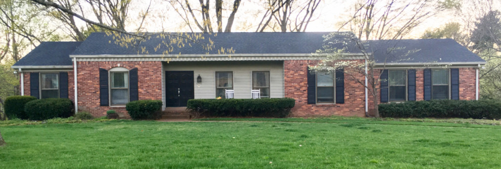 Refresh my 1970 brick ranch with paint and shutters | Houzz Forum