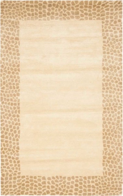 Safavieh Soho SOH439A Beige/Dark Beige Rug, 3'6"x5'6" - Contemporary ...