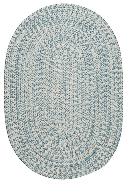 Colonial Mills Howell Tweed Braided Rug, 6X9 - Beach Style - Outdoor ...