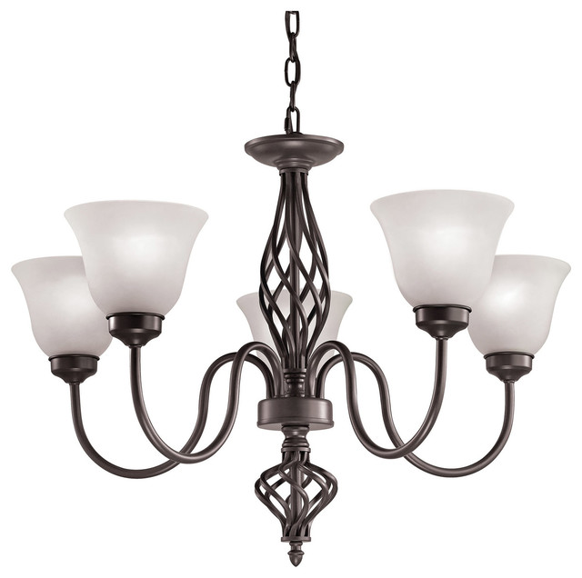 Santa Fe 5-Light Chandelier - Mediterranean - Chandeliers - by Lighting ...