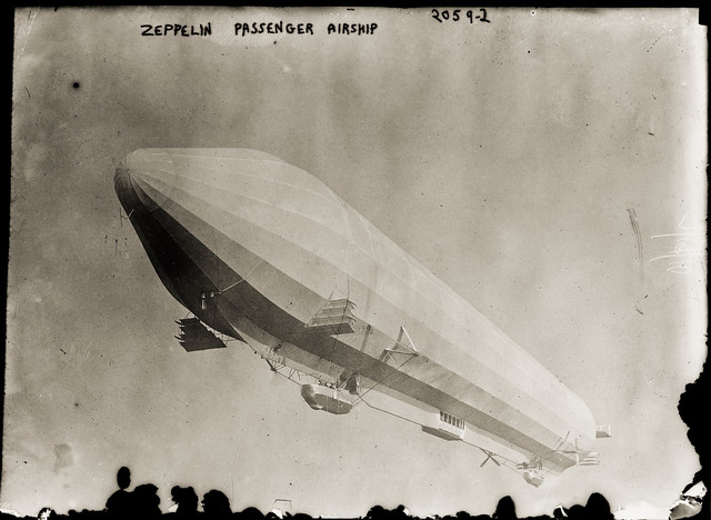 Zeppelin Passenger Airship Print, 11" x 14" - Contemporary - Prints And ...