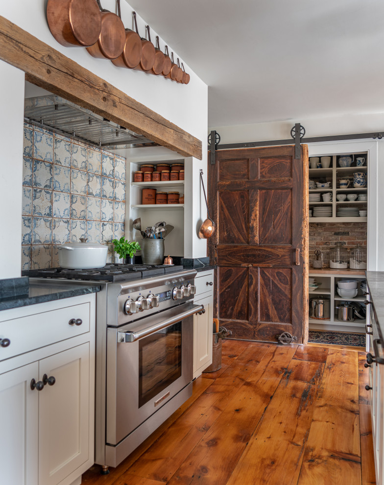Arrowhead Farmhouse - Farmhouse - Kitchen - Boston - by Cummings ...