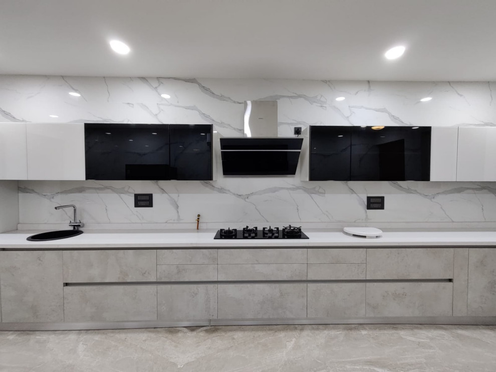Modular Kitchen - Modern - Kitchen - Delhi - by Wurfel Kuche | Houzz