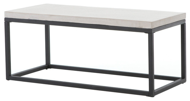 Constantine Maximus 40" Coffee Table - Industrial - Coffee Tables - by ...